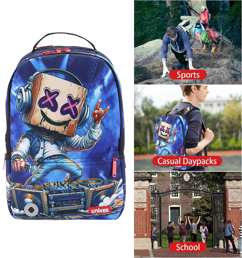DJ Graffiti Backpack - Uniker Bags