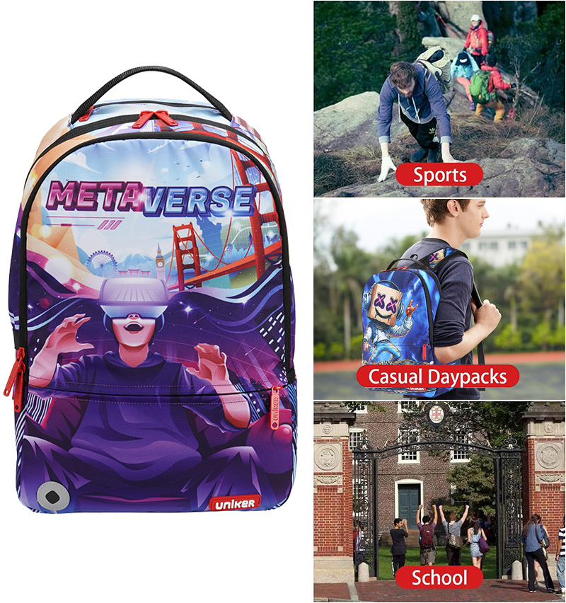 Metaverse Hiphop Backpack - Uniker Bags