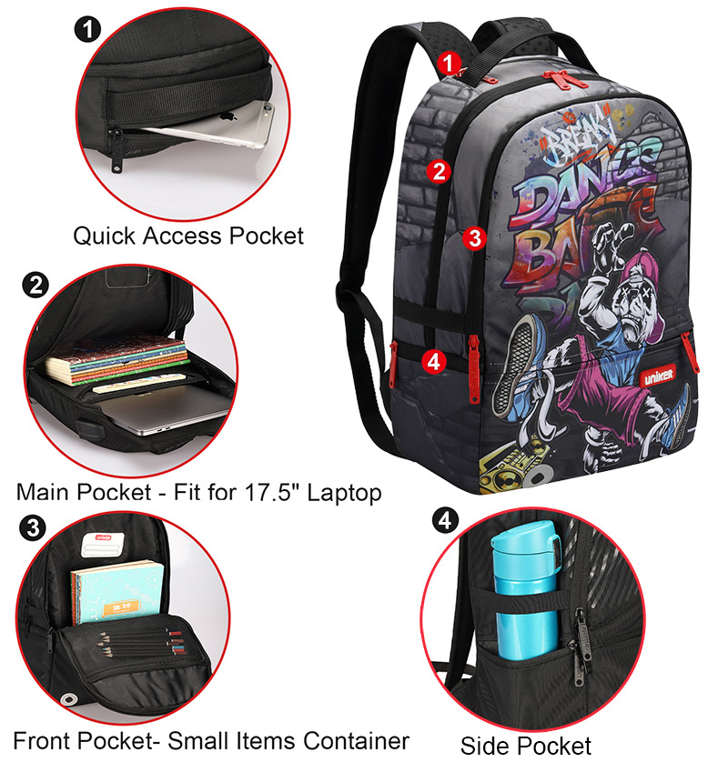 Break Dance Battle Hiphop Backpack - Uniker Bags